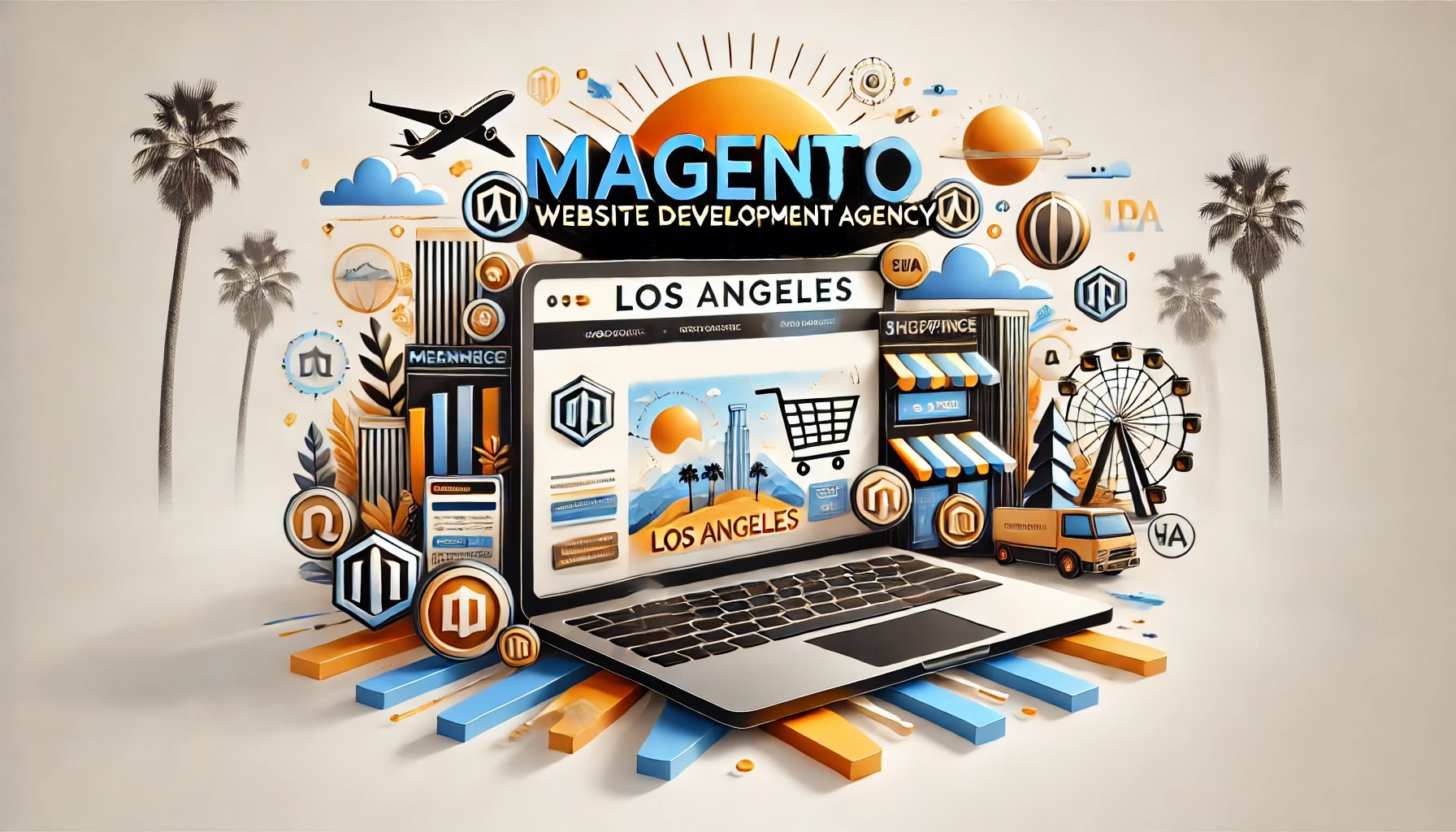 Los Angeles Magento Website Design Development Agency Best in CA